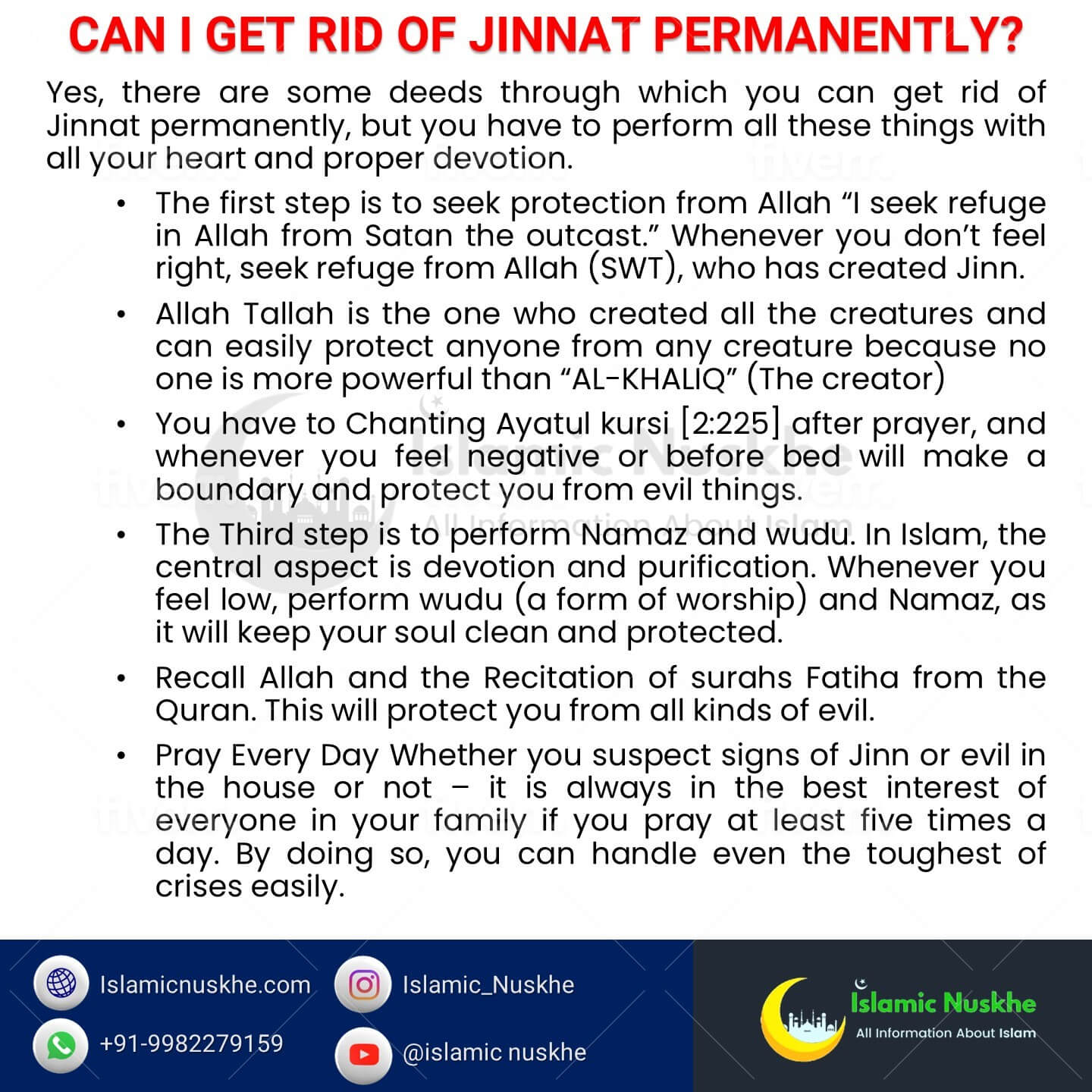 8 Signs Of Jinn In The House (Do Jinns Live In Every House)