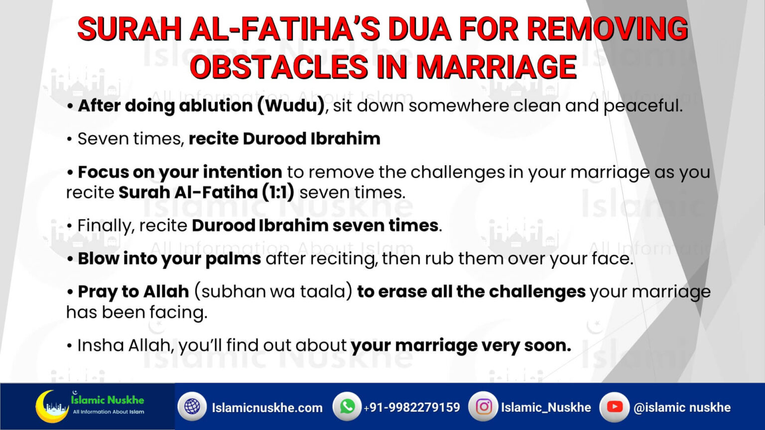 3 Powerful Dua To Remove Obstacles In Marriage From Quran